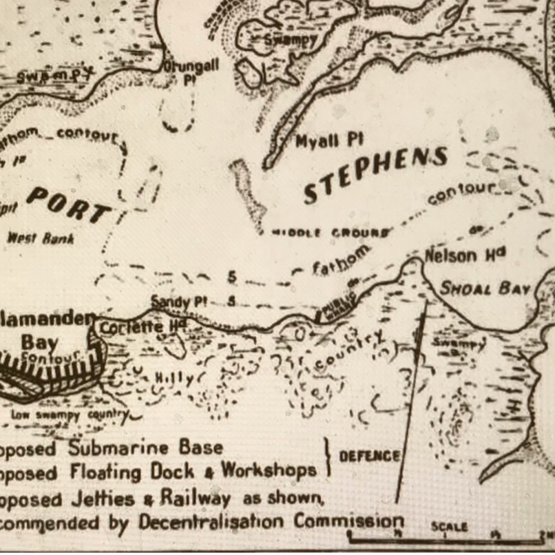 A Port Stephens Naval Base – Port Stephens – a history exploration