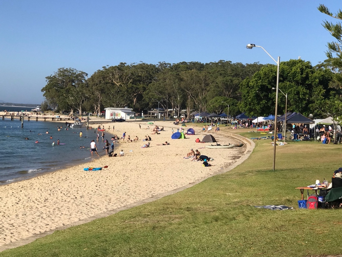 HISTORY OF THE HUTS AND MILITARY WHARF AT LITTLE BEACH – Port Stephens ...