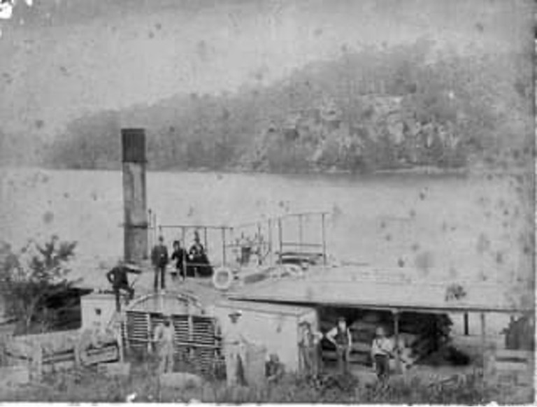Hulk of the ‘Terara’ Drogher at Port Stephens – Port Stephens – a ...