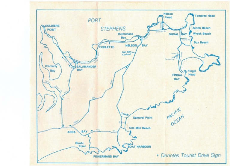 BLUE WATER WONDERLAND TOURIST DRIVE – TOMAREE PENINSULA 1987 – Port ...