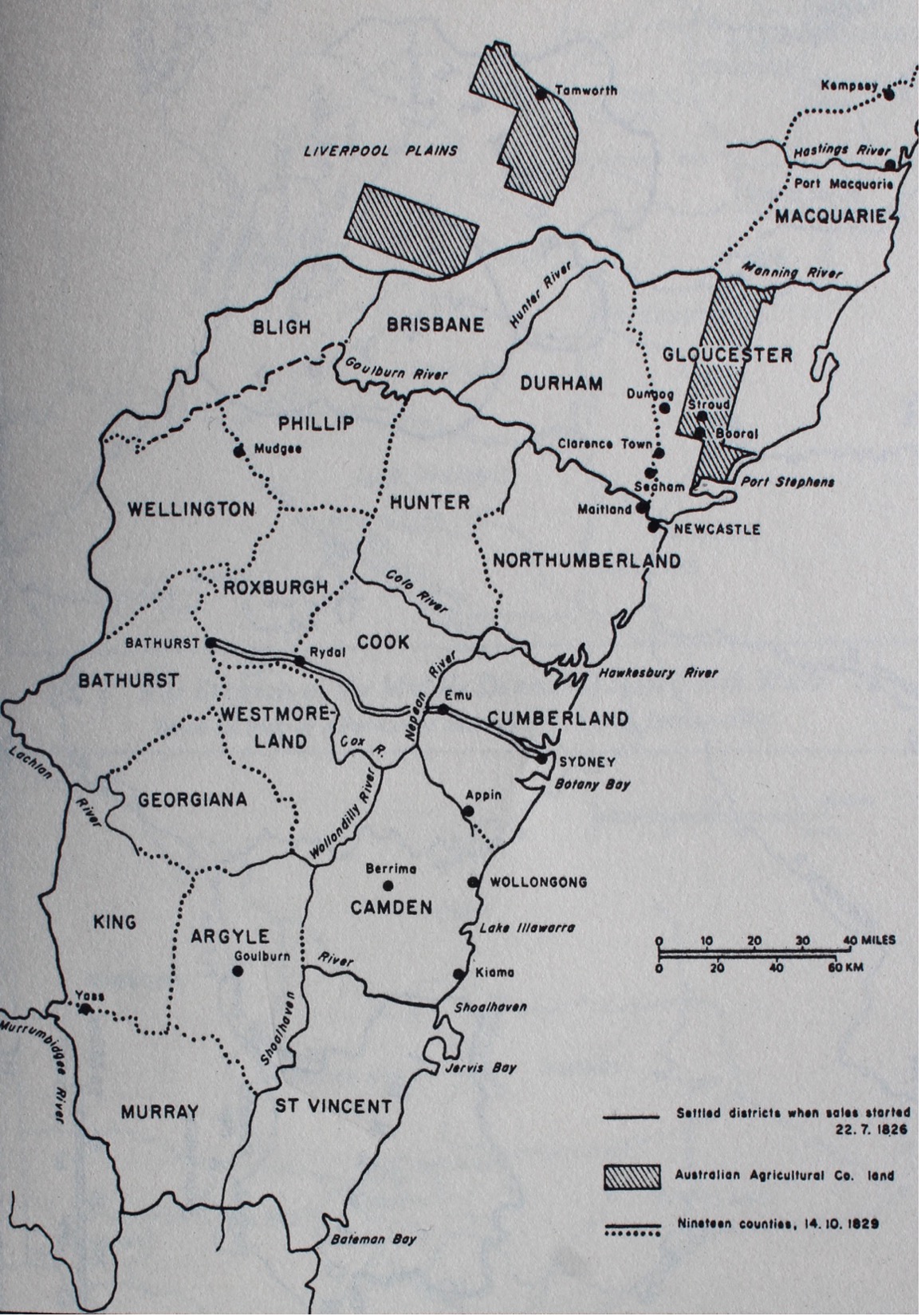 First Land Survey and Early Maps of Port Stephens – Port Stephens – a ...