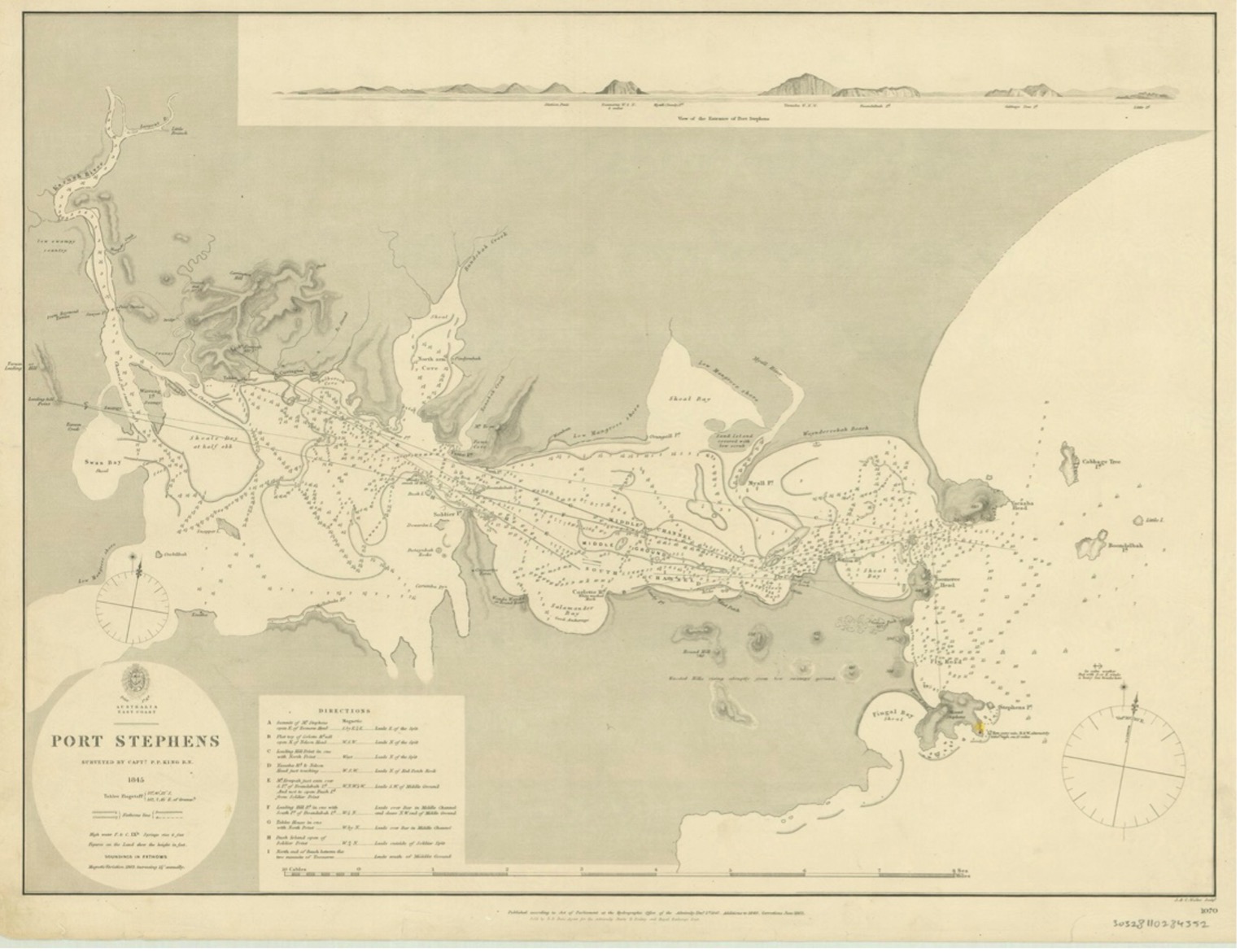 First Land Survey and Early Maps of Port Stephens – Port Stephens – a ...