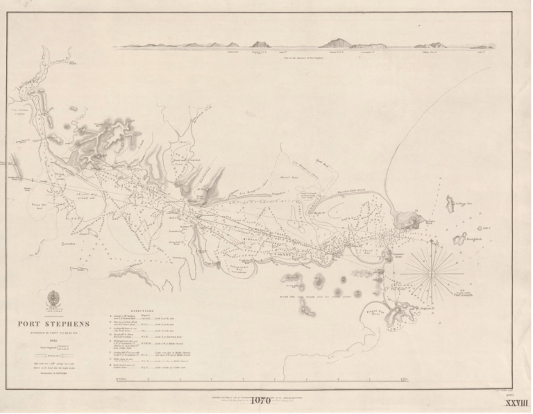 First Land Survey and Early Maps of Port Stephens – Port Stephens – a ...
