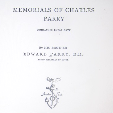 Story of Commander Charles Parry RN – born at Tahlee Port Stephens in ...